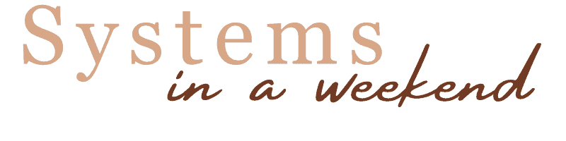 VIP Get Organized: Systems in a Weekend - Alicia Joy